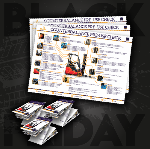 Counterbalance Pre-Use Check Poster & Pocket Guide Bundle