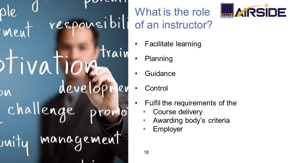 Airside Instructor Training - RTITB