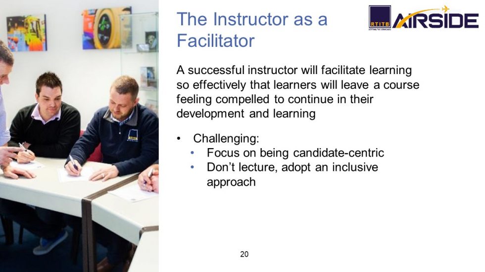 Airside Instructor Training - RTITB