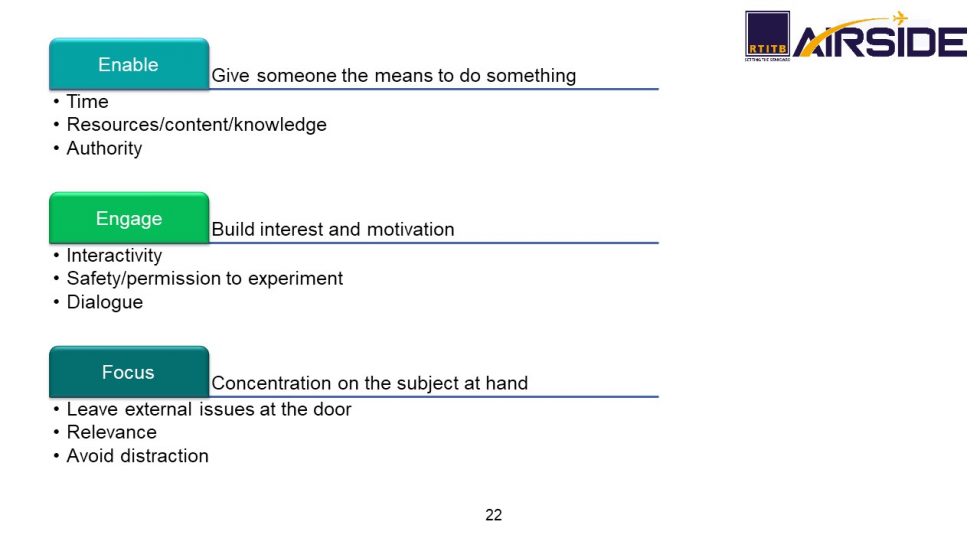 Airside Instructor Training - RTITB