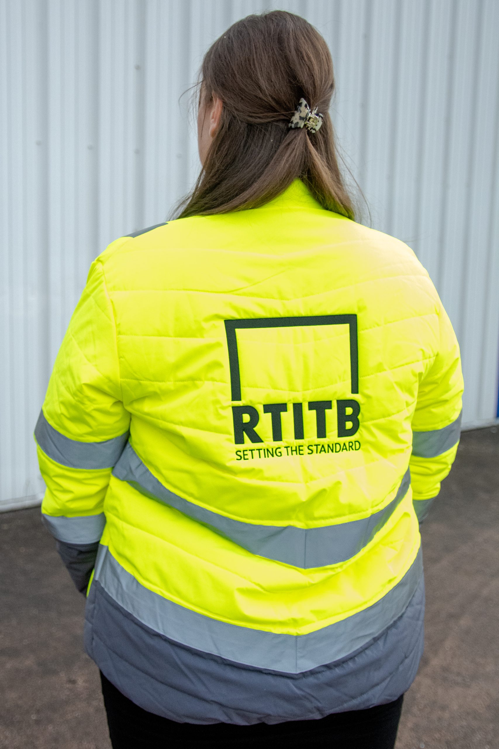 RTITB Branded Hi-Vis Bomber Jacket