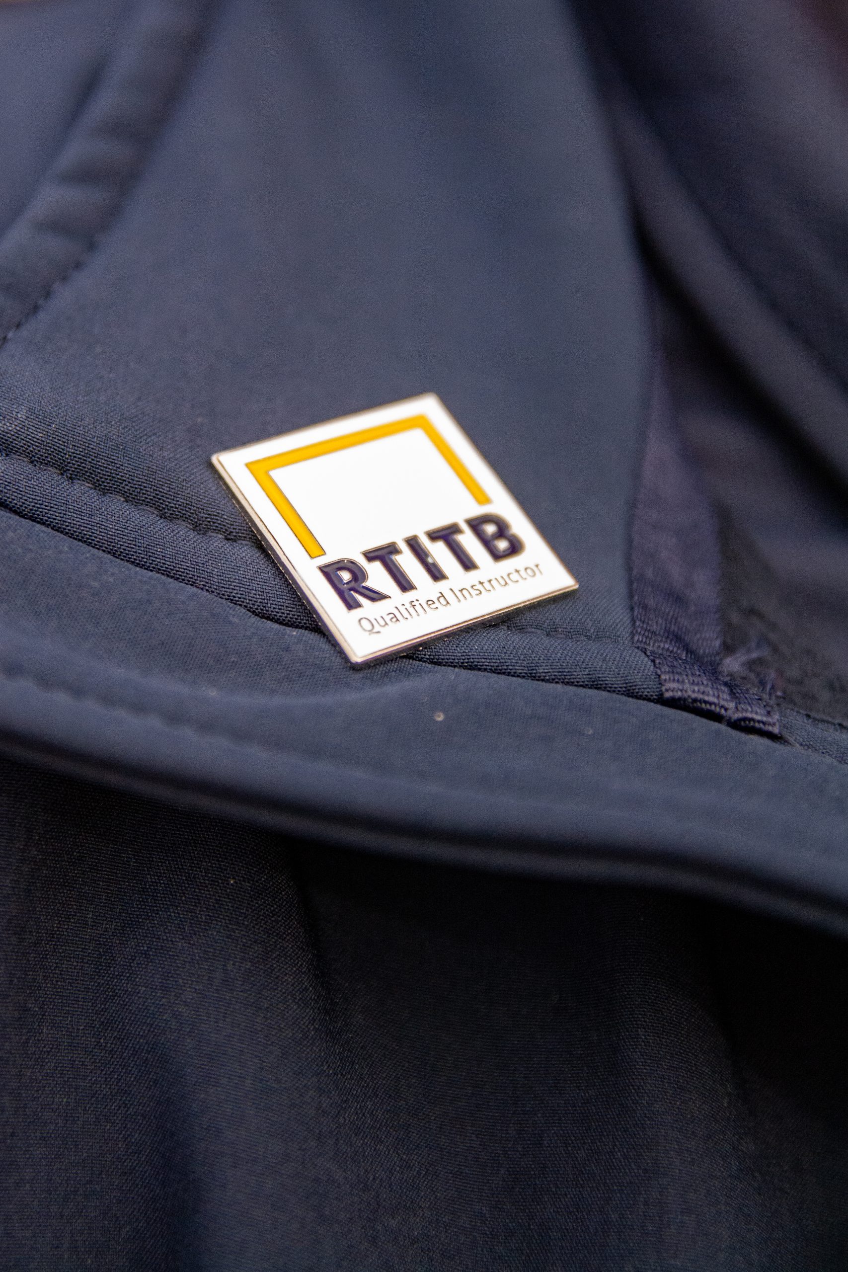 RTITB Qualified Instructor Pin Badge
